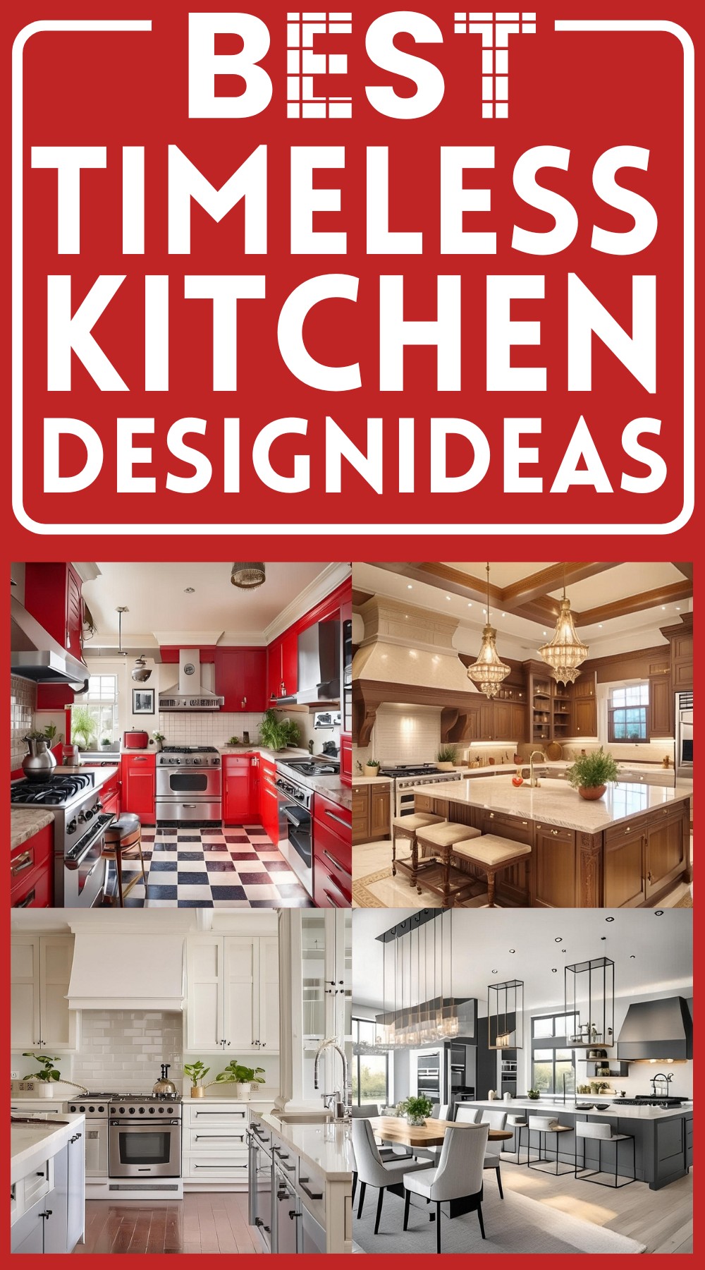 Timeless Kitchen Design Ideas That Never Go Out of Style - Cozy DIYs