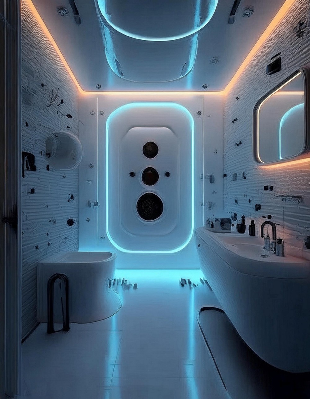 10 Futuristic Bathroom Ideas For Next-Gen Living- Cozy DIYs